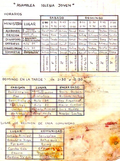 IGLESIA JOVEN: Herbert Castillo y Boris Dubón, Bienvenidos